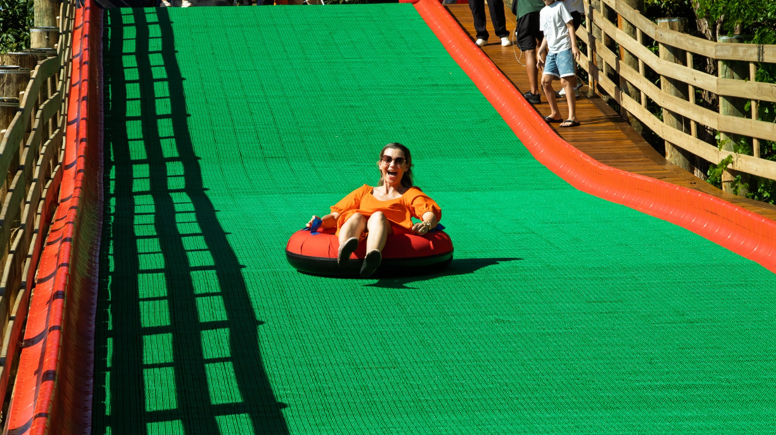 Férias: Tubing é a nova atração do Complexo Dreams Park Show em Foz do ...